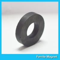China Ferrite Ceramic Ring Magnets Y25-Y35 Grade for Speakers, Motors & Sensors with ±2% Tolerance and 15 Years Manufacturing Experience for sale