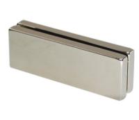 China N45 Neodymium Magnet Bar Block 3x0.5x0.125 Inch with 11.8-12.2 kgs Magnetic Strength for Industrial Applications for sale