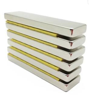 China Custom Block Bar Shape N42 Bulk Neodymium Magnets 50*30*10mm for sale