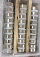 China N52 Neodymium Disc Magnets D50x15mm - Bright Silver Coated Sintered NdFeB Magnets with 14.4-14.8 Br and 876 Hcj for sale