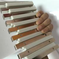China Super Strong N52 Neodymium Permanent Magnets Block With Two Countersunk Holes for sale