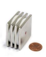 China N52 Neodymium Block Magnet 50mm x 50mm x 25mm - High Strength Rare Earth Permanent Magnets for sale