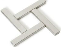 China N45-N50 Neodymium Block Magnets Sintered NdFeB Permanent Magnets 0.05mm Tolerance for sale