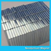 China Super Strong Neodymium NdFeB Magnet Block N35-N52 Grades Custom Shapes Silver Coating for sale