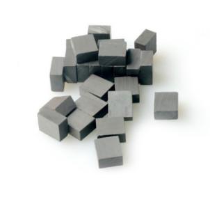 China Custom Barium Ferrite Bar Magnet 25.4×12.7×6.35mm - Y25/Y30/Y33/Y35 Grade Ceramic Magnets for DC Motors and Sensors for sale