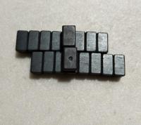 China Custom Barium Ferrite Bar Magnet 25.4×12.7×6.35mm - Y25/Y30/Y33/Y35 Grade Ceramic Magnets for DC Motors and Sensors for sale