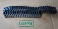 China Y30 Y33 Y35 Grade Ferrite Arc Magnet Ceramic Motor Segments with ±2% Tolerance and ±0.1mm Height Precision for sale