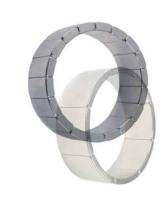 China Neodymium Rare Earth Motor Magnet N35-N52 Grade with Nickel Coating Arc Shape ±0.05mm Tolerance for sale