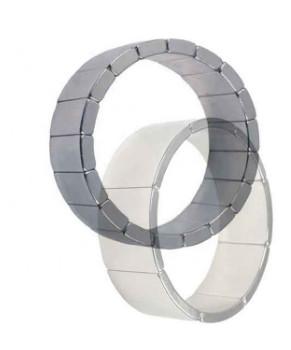 China Neodymium Rare Earth Motor Magnet N35-N52 Grade with Nickel Coating Arc Shape ±0.05mm Tolerance for sale