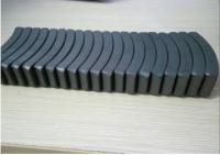 China Sintered Ceramic Ferrite Arc Magnet Y30 C5 Custom Size 13.15x8.8x15mm for sale