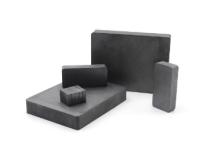 China Industrial Hard Ferrite Block Magnets Y25-Y35 Grade with ±2% Size Tolerance and 250°C Temperature Rating for sale