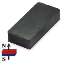 China Strong Permanent Ferrite Block Magnets Y25-Y35 Grade for Speakers & Automotive Sensors with ±2% Tolerance for sale