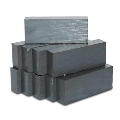 China Barium Ferrite Block Magnets Y25-Y35 Grade for Speakers with ±2% Tolerance and Custom Shapes for sale