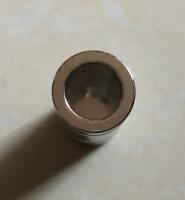 China N35 Grade Neodymium Disc Magnet 18mm x 15mm with Silver Shine Coating for Industrial Applications for sale