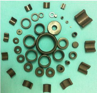 China Customized Various Shape Isotropic Sintered Ceramic Ferrite Magnet for sale