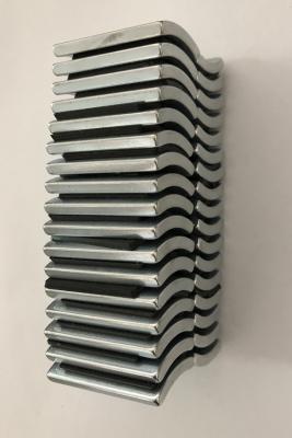 China N42 Arc Shaped NdFeB Neodymium Magnet For Making Motor Prototype for sale