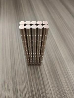 China N52 Grade Neodymium Disc Magnet D6x10mm with NiCuNi Coating - High Strength Permanent Magnet for Industrial Applications for sale