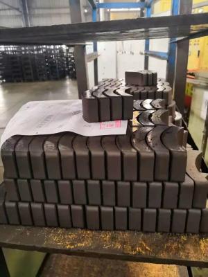 China Permanent Ferrite Step Motor Magnet Ceramic Arc R75.15 x r67.15 x W64 Anti-Corrosion for sale