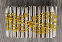 China N45H NiCuNi Curved Neodymium Magnet for BLDC Motor Arc Shape 58x9.95x3mm for sale