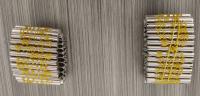 China N45H NiCuNi Curved Neodymium Magnet for BLDC Motor Arc Shape 58x9.95x3mm for sale