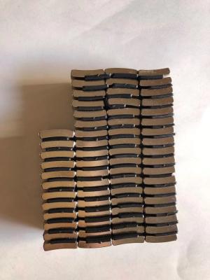 China N45 Arc Shaped Neodymium Magnets R53×R49×20°×25 for Motors & Wind Generators for sale