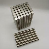 China N52 N42 N35 N30 Neodymium Disc Magnet 10mm x 2mm with 17.33 lbs Pull Force and 80°C Max Temperature for sale