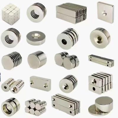 China Custom Size Neodymium Magnets for AC Induction Gearmotors - N35 to N52 Grade, ±0.05mm Tolerance for sale
