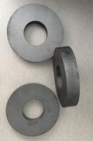 China Large Ceramic Permanent Ferrite Ring Magnet 134x56x25mm for Speakers - Y25 to Y35 Grade with Custom Sizes for sale
