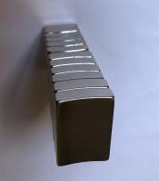 China NdFeB Arc Shaped Neodymium Motor Magnets 6mm Thickness Permanent Grade N42-N52 Customizable for sale
