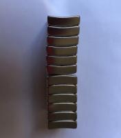 China NdFeB Arc Shaped Neodymium Motor Magnets 6mm Thickness Permanent Grade N42-N52 Customizable for sale