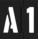 China Reusable Plastic Letter Stencils with Custom Design for Crafting for sale