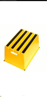 China Non-Slip Plastic Step Stool with Secure Treads for Safety and Stability for sale