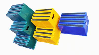 China Portable Foldable Plastic Step Stool Package Dimensions 116*68*140CM Height 12 Inches for sale
