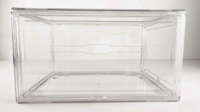 China Customized Size Acrylic Box MOQ 100 Durable High Transparency Easy to Clean for sale