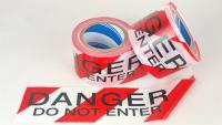 China Custom Design Plastic Barrier Tape Caution tape Made of PE for sale