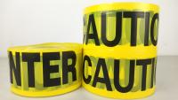 China Custom Design High Abrasion Resistance Restriction Warning Tape for sale