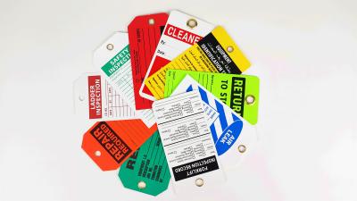 China Custom Design Danger Notification Tag for Industrial Application for sale