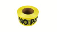 China High Flexibility Waterproof Segregation Caution Tape 1000ft Length 3in Width 1.6mil Thickness for sale