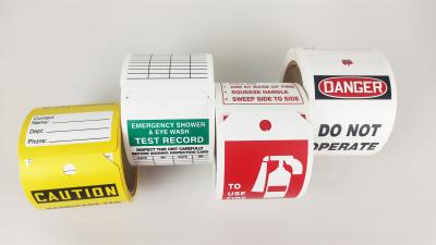 China Protective Plastic Safety Tag Custom Design for Safety Measures for sale