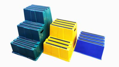 China 12 Inches One Step Plastic Step Stool 500 Lbs Weight Capacity for sale