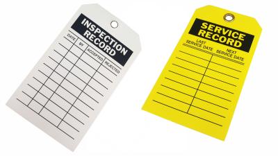 China Plastic Safety Tag With Durable And Customizable Features for sale