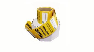 China Long Lasting Plastic Safety Tag Essential for Safety Precautions for sale