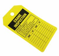 China Plastic Safety Tag For Industrial With Custom Design And Enhanced Security for sale