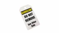 China Custom Design Plastic Safety Tag for Your Customized Design for sale