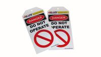 China Custom Design Plastic Safety Tag for High Performance Applications for sale