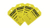 China Plastic Safety Tag The Ultimate Solution for Long Lasting Safety Tag for sale