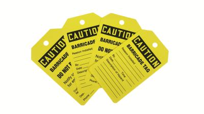 China Plastic Safety Tag The Ultimate Solution for Long Lasting Safety Tag for sale