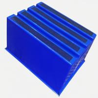 China Custom Non Slip Plastic Step Stool 3.4KG Weight 12 Inches Height for sale
