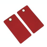 China Long Lasting and High Durability Plastic Safety Tag with Custom Design for sale