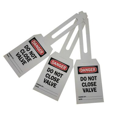 China Custom Design Plastic Safety Tag For Requirements for sale